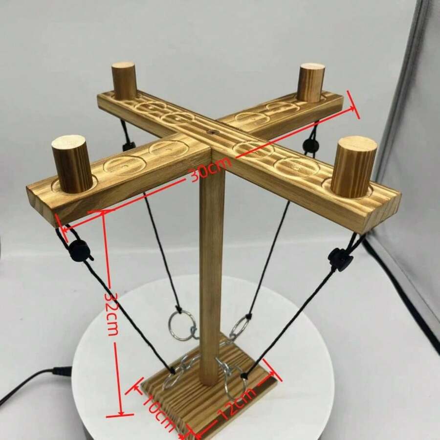 1 st. Ring Kasta Spel Uppsättningar Med Skytte Stege Krok Och Ring ...