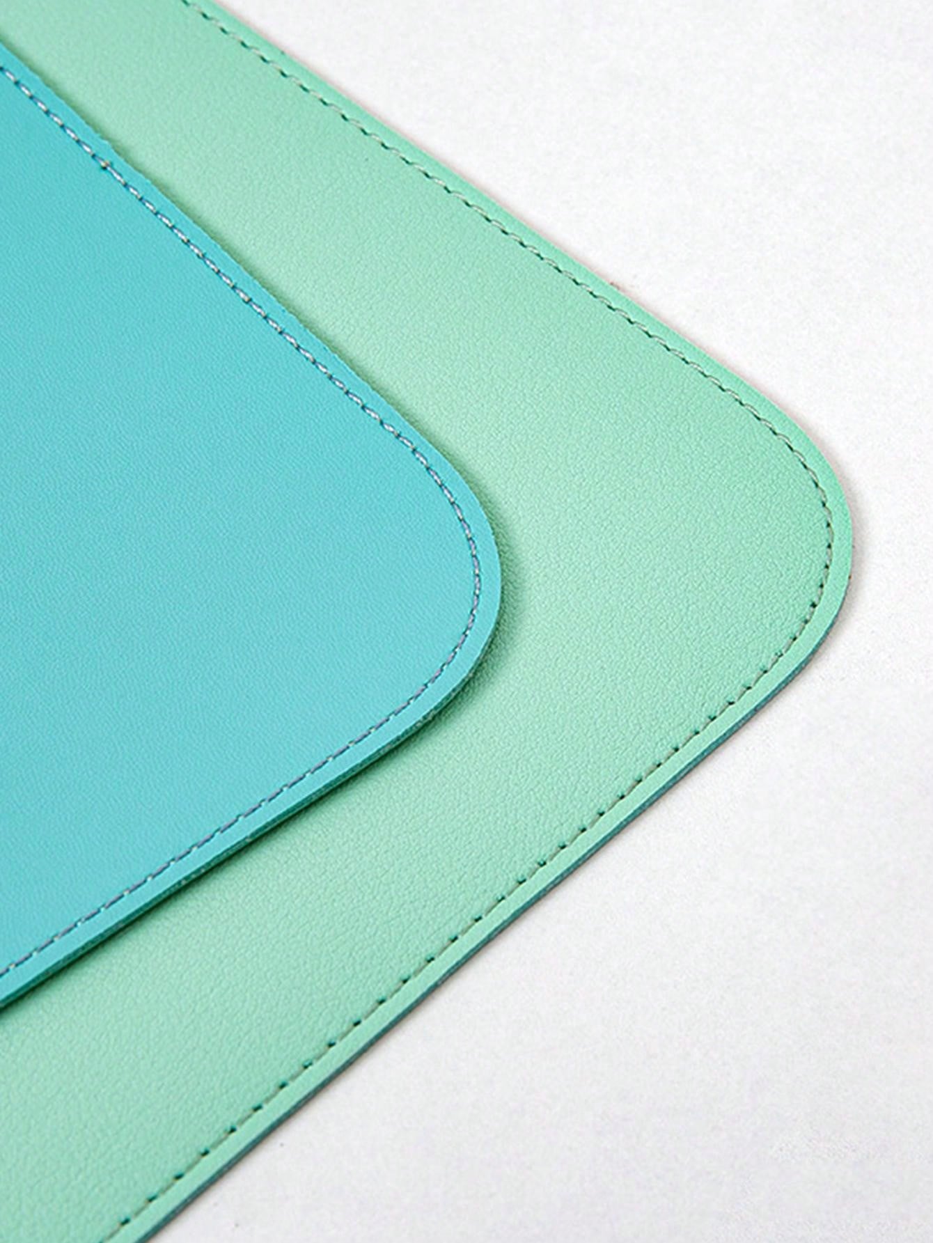 1pc Oversized Dual-Sided Brown Leather Desk Pad, Waterproof & Easy To ...