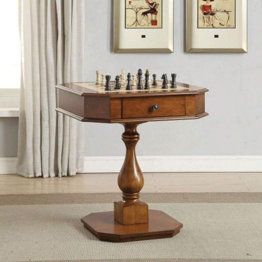 Bishop Game Table In Cherry,Infinity Game Table,Table Games,Wooden ...