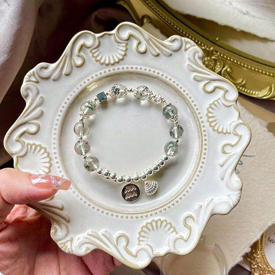 A Vintage Style Display Tray For Jewelry Earrings And Other