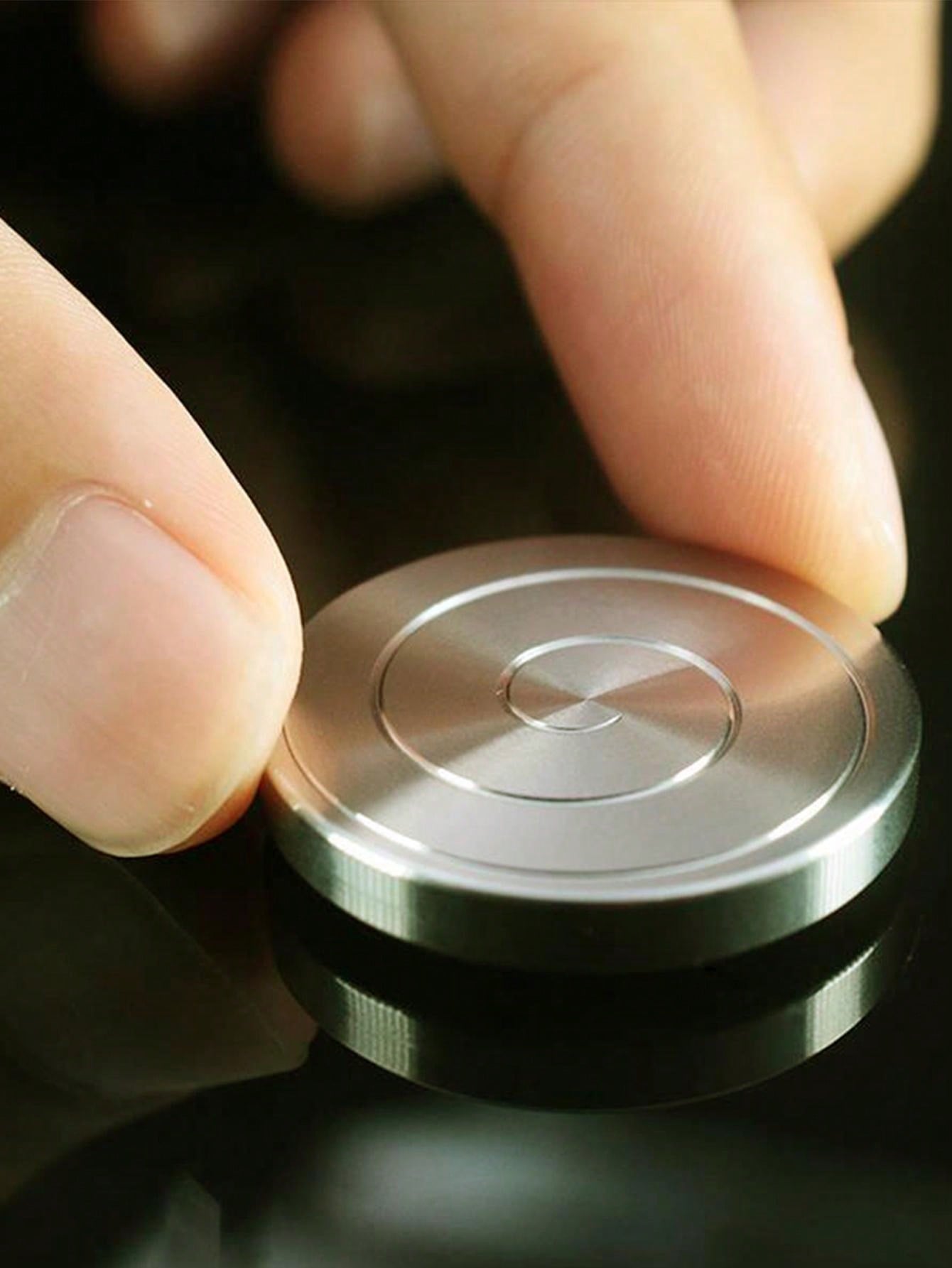 Desktop Fidget Toy Set, Stainless Steel & Brass Material Gyroscope ...