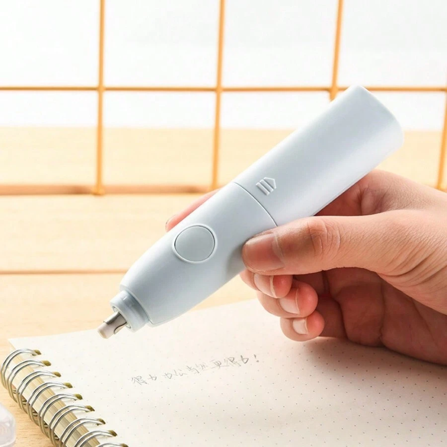 [1 Set/Without Battery] Electric Eraser For Pencil, No Trace Art ...