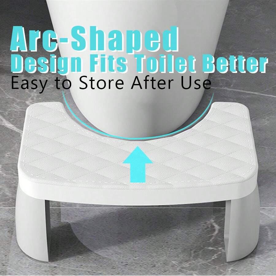 Toilet Stool Poop Stool For Squatting Posture, Portable Plastic Potty ...