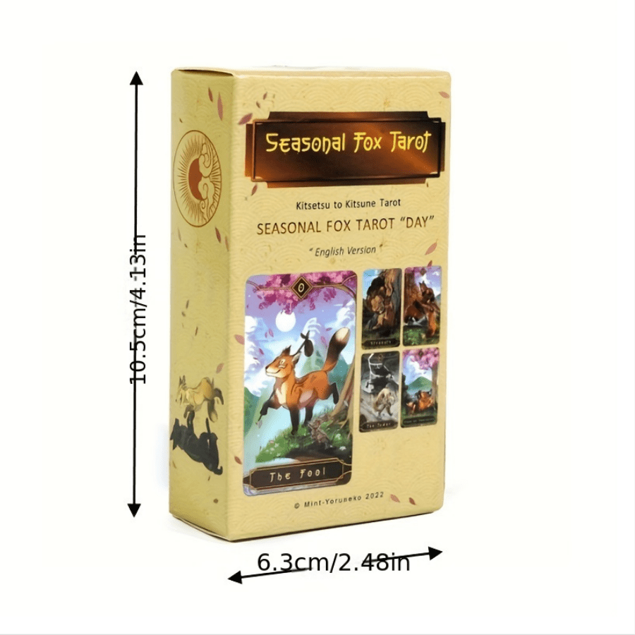 Seasonal Fox Playing Cards, Animal Themed Table Game Cards | SHEIN USA