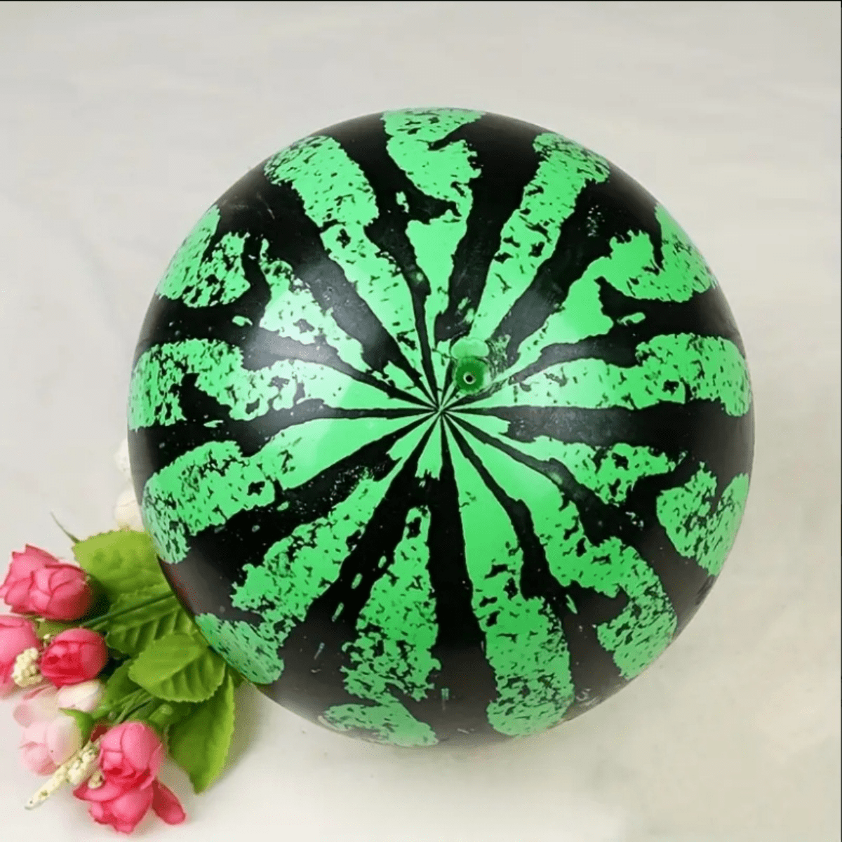 7.87 Inch Watermelon Ball PVC Toy Inflatable Beach Ball Small Leather ...