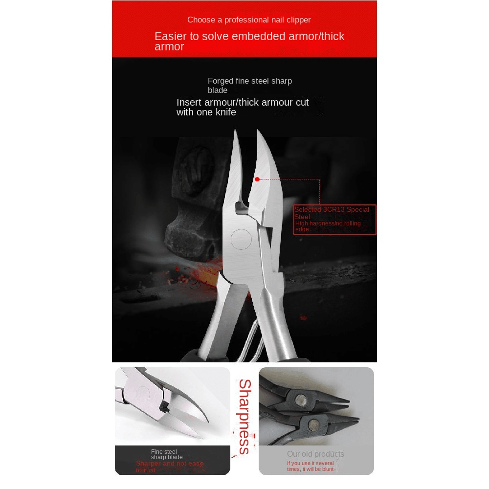 [Ingrown Toenail Special Tool] Eagle Beak Pliers Super Long Nail ...