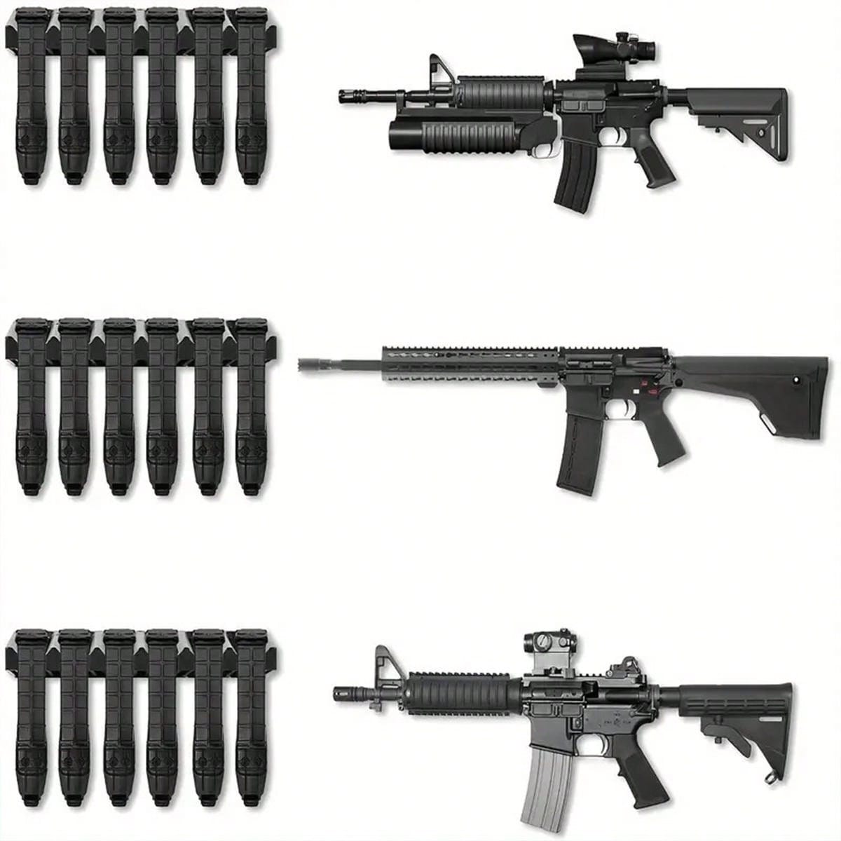 1pc Solid ABS Standard PMAG Wall Mount, Mag Holder, Home Magazine ...