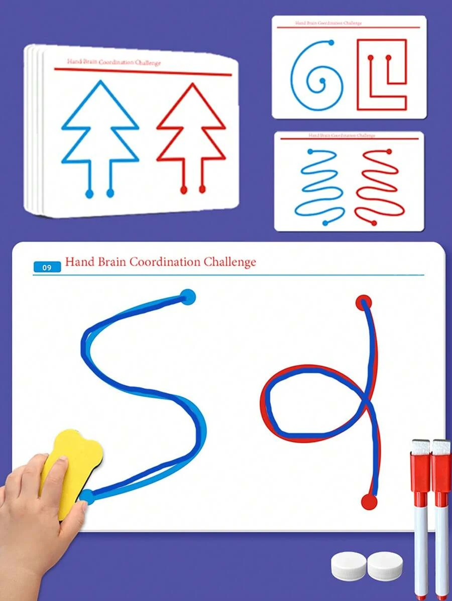 1 Set Random Brain Development Toys, Whole Brain Thinking Training ...