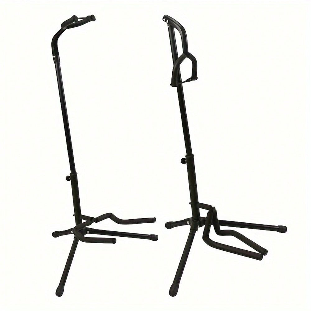 Portable Universal Single Guitar Stand, Foldable & Space-Saving Tripod ...