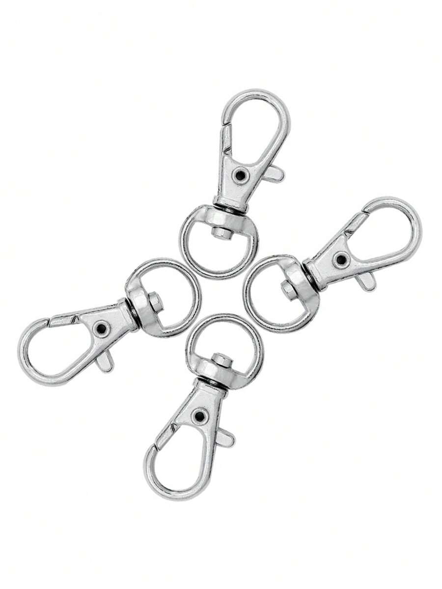 Street 20pcs Pack Mini Lobster Clasps Keychain, Alloy Keyrings With ...