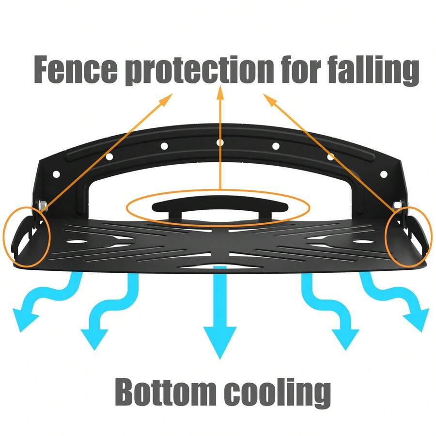 Floating Entertainment Center Shelves Wall Mounted Small Projector ...