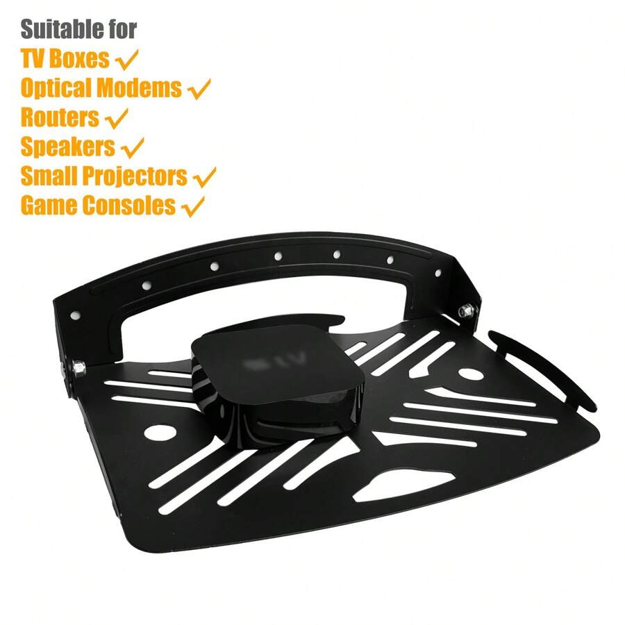 Floating Entertainment Center Shelves Wall Mounted Small Projector ...