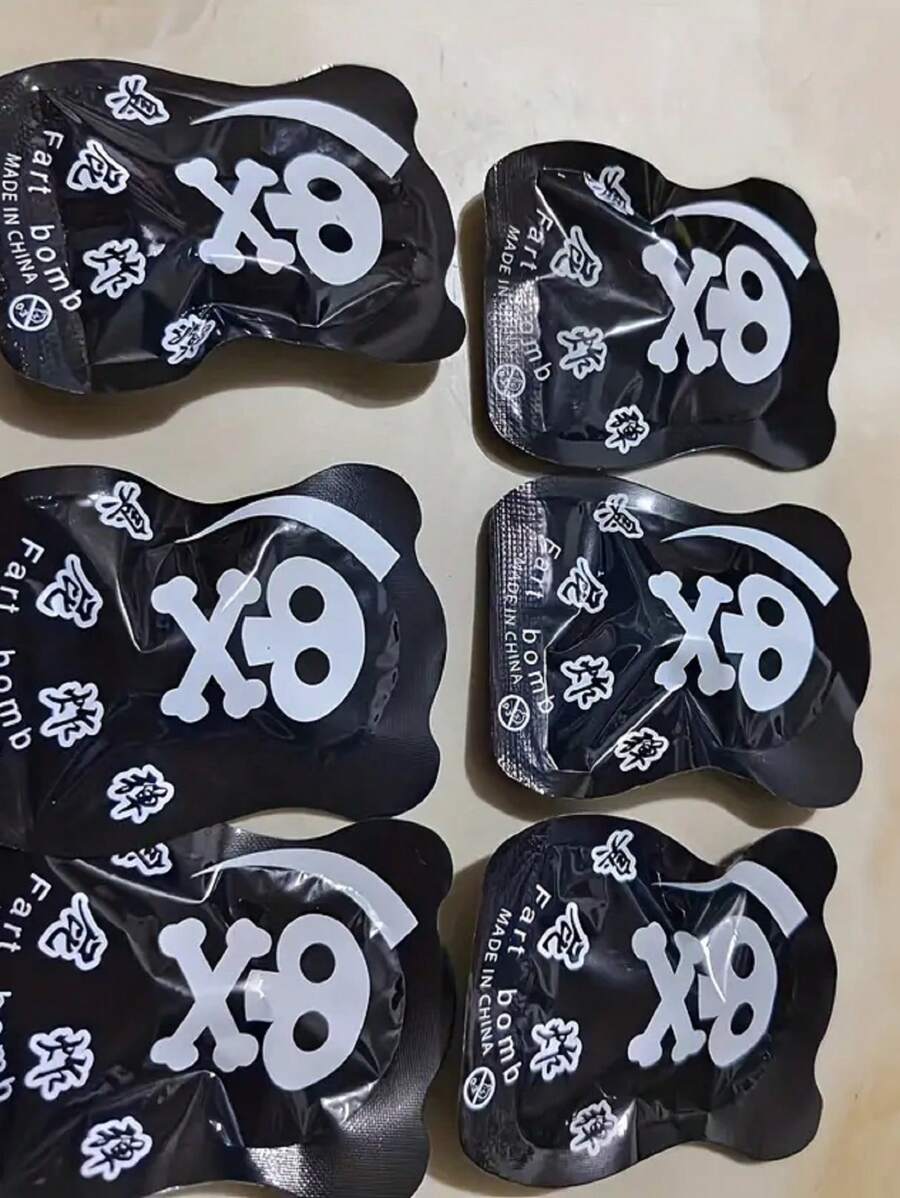 10pcs Novelty Puff Stink Fart Smell Bomb,Perfume Bomb,Funny Tricky Toys ...