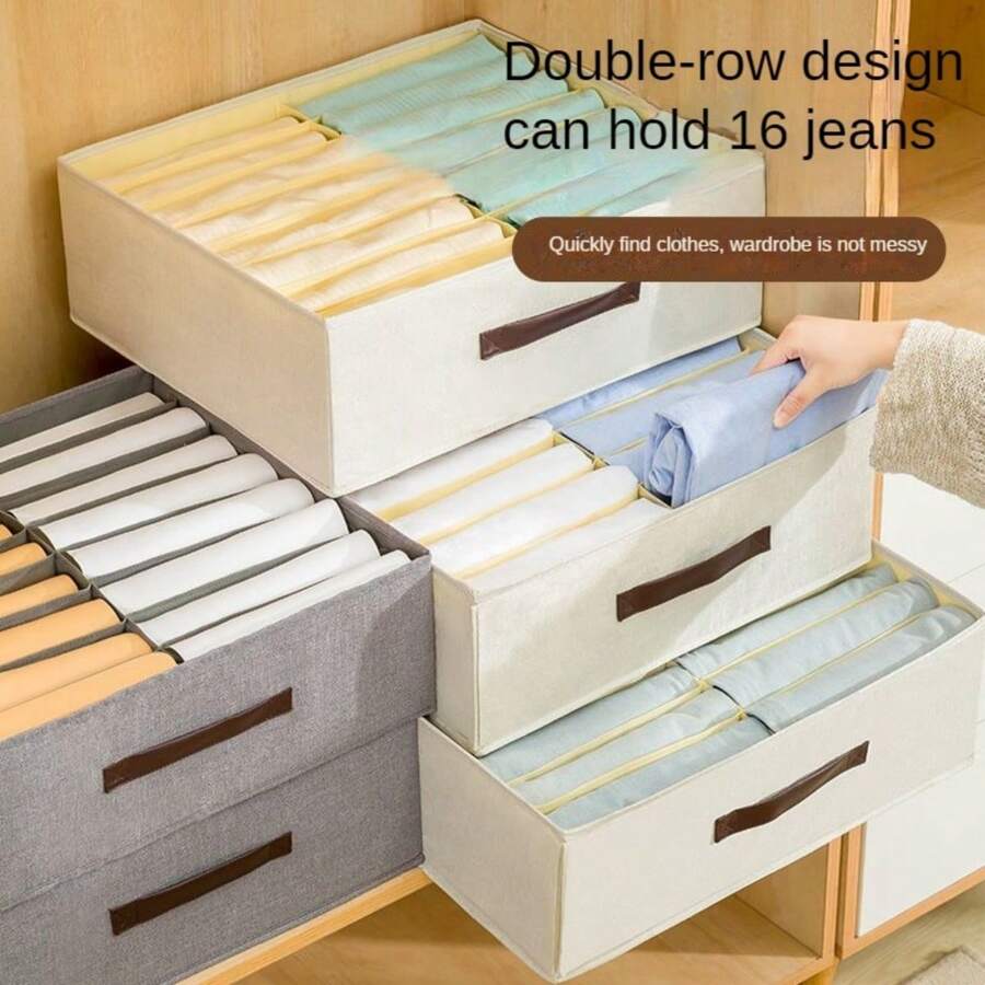 1pcs 16-Grid Pants Drawer Storage Box, Clothes Storage Drawer For ...