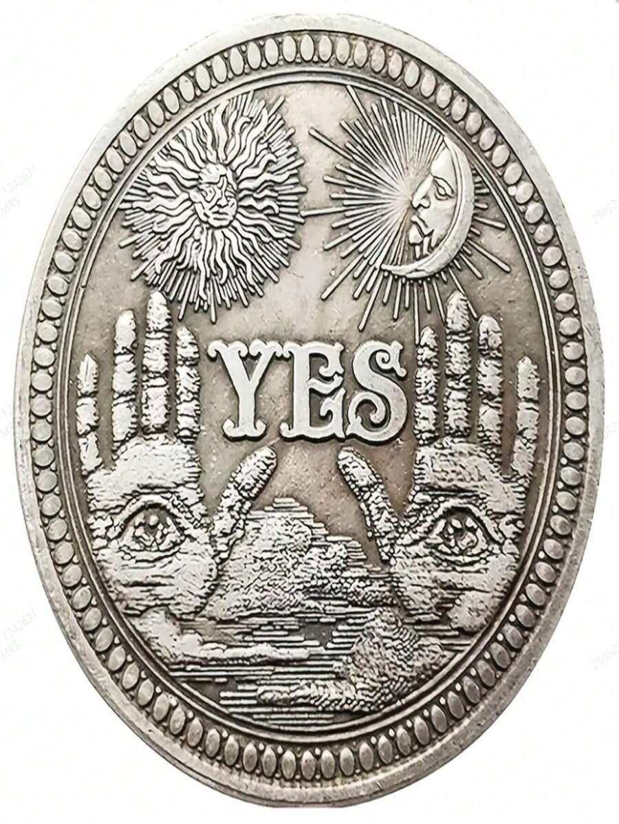 Yes Or No Prediction Coin - Fun Toy Game And Adults - Make The Right ...