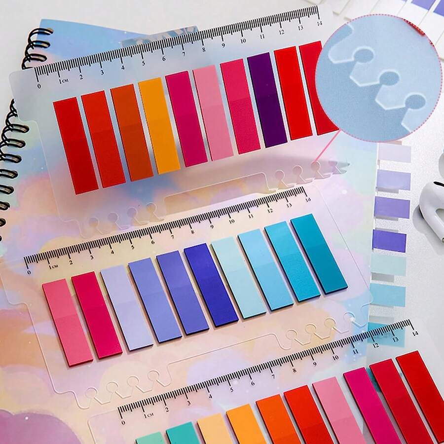 1600Pcs Sticky Tabs Book Tabs For Annotating Books,Transparent Sticky ...