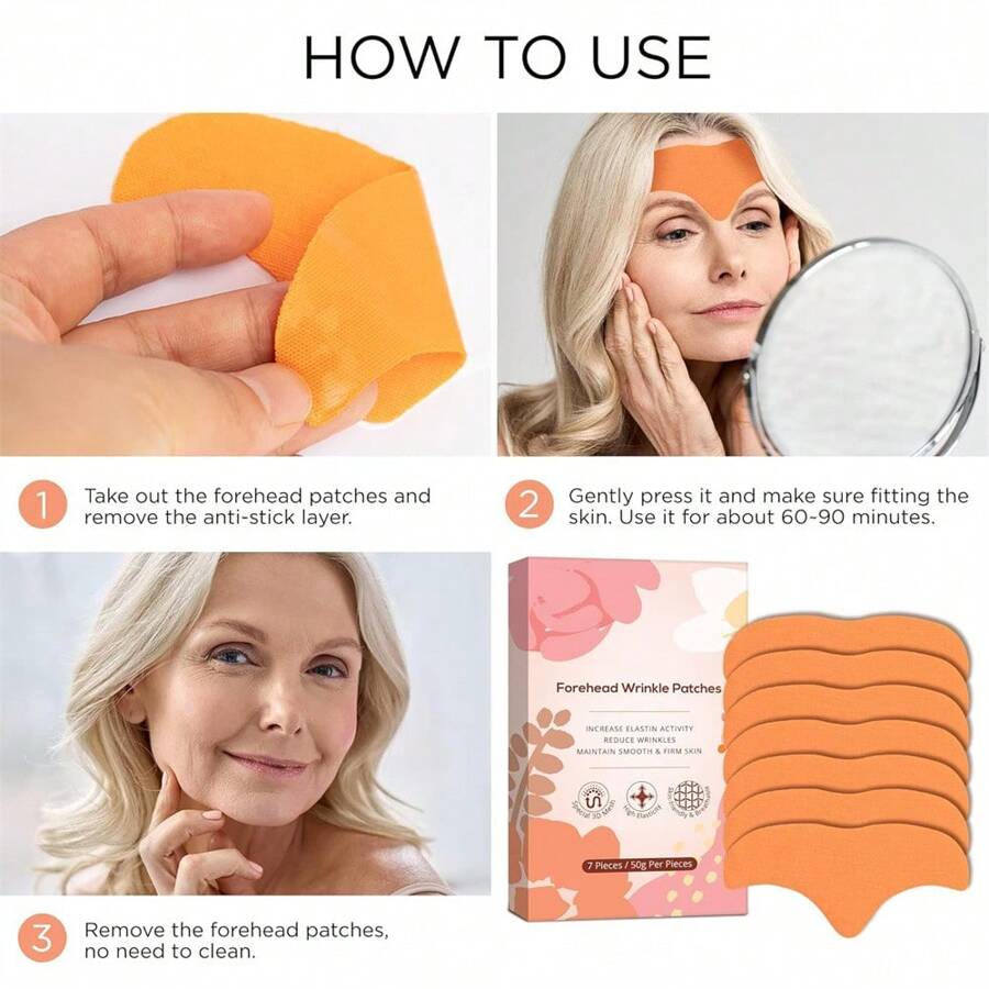 Forehead Wrinkle Patches 10 Packs Of Face Silicone Patches For Wrinkles Wrinkle Patches For