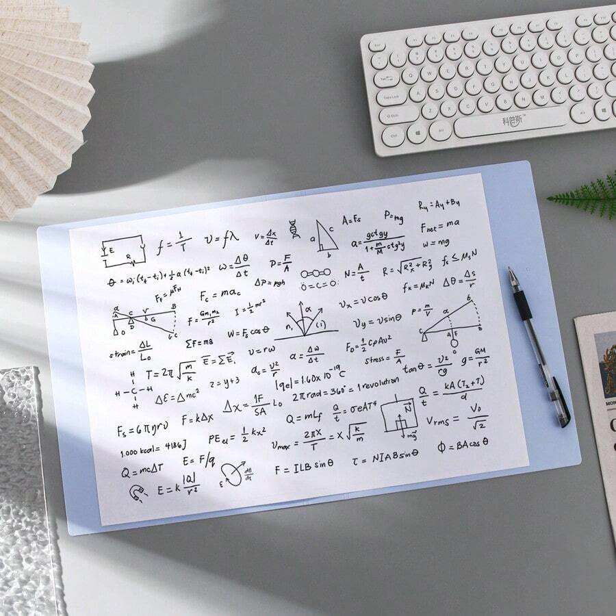 A3 Size Morandi Color Desk Pad For Elementary School Students To ...