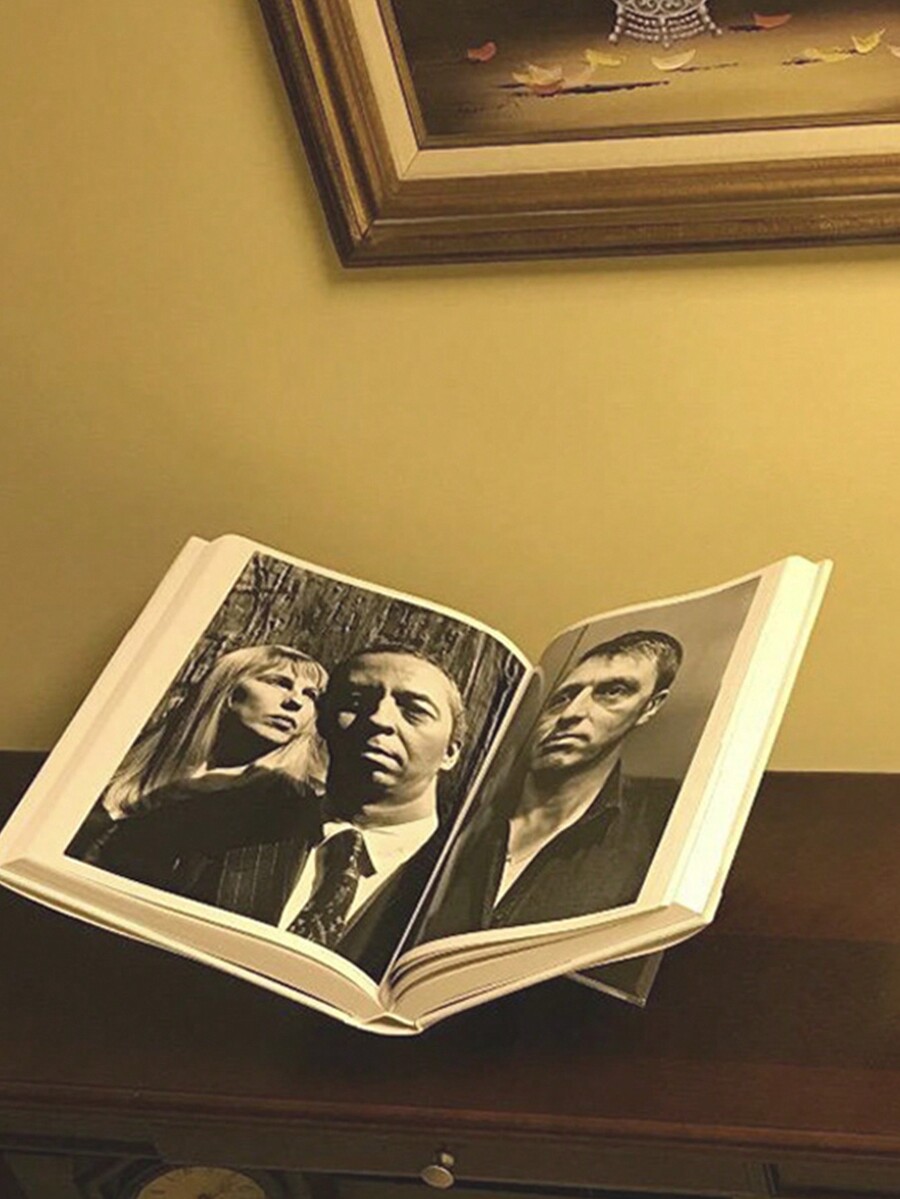 Acrylic Reading Bookshelf, Book Display Stand, Reading Tray Holder ...