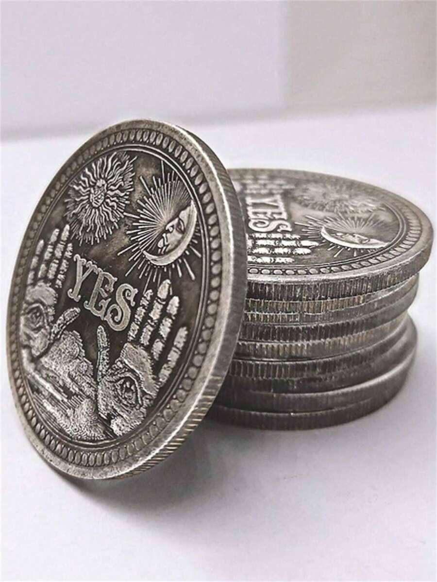 Yes Or No Prediction Coin - Fun Toy Game And Adults - Make The Right ...