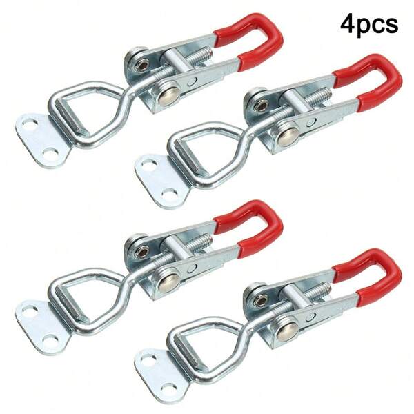 4 Piece Turnlock Metal Box Lock Small Adjustable Tension Clamp Toggle ...