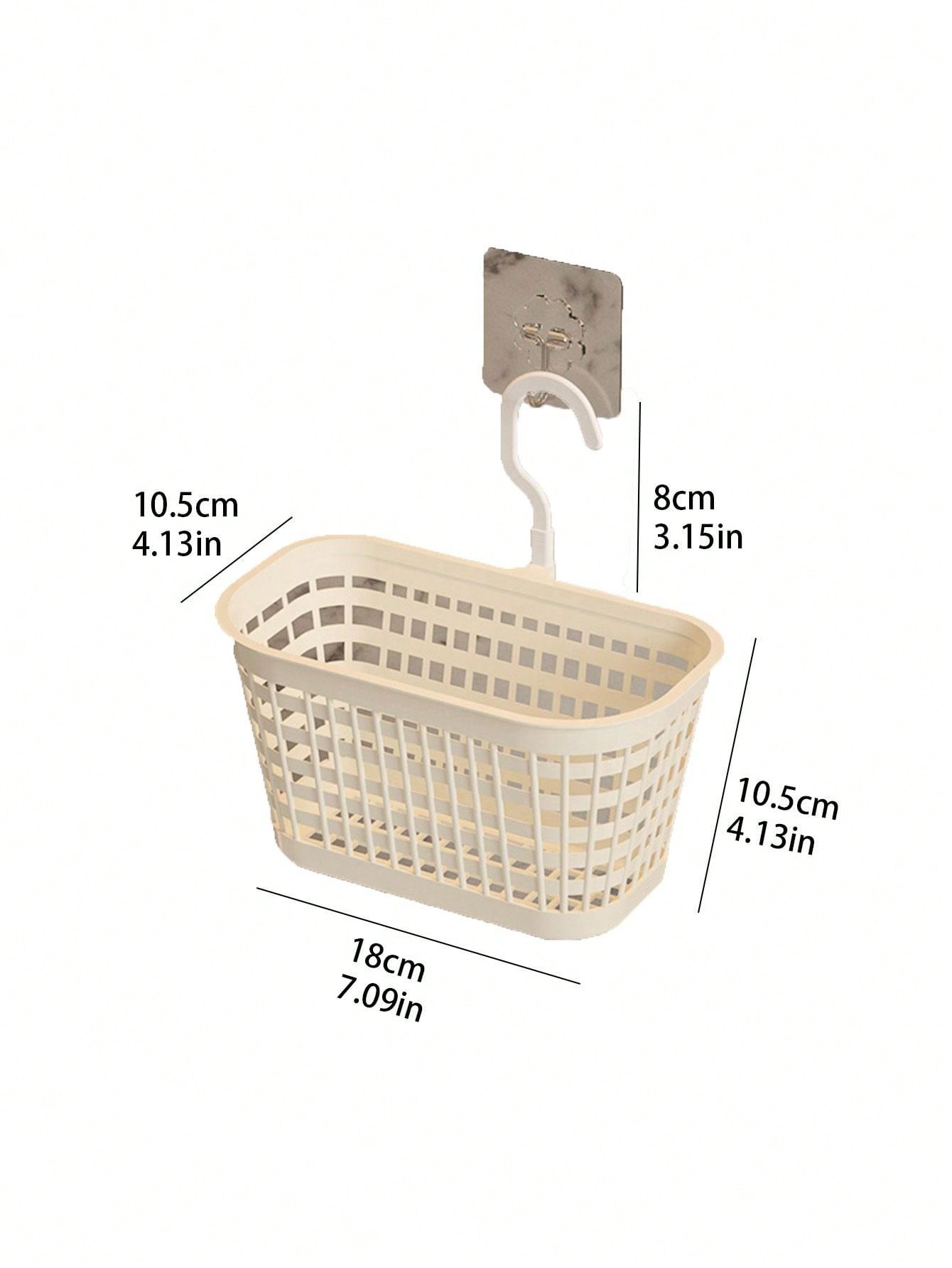 Wall-Mounted Storage Basket, Multi-Purpose Shelf, Suitable For Both ...