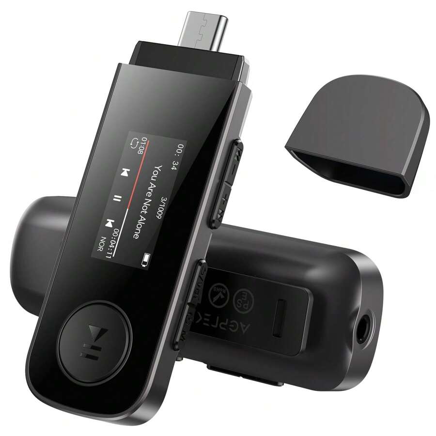 64GB USB MP3 Player With Bluetooth, U5PL 2 In 1 Type-C & USB Music ...