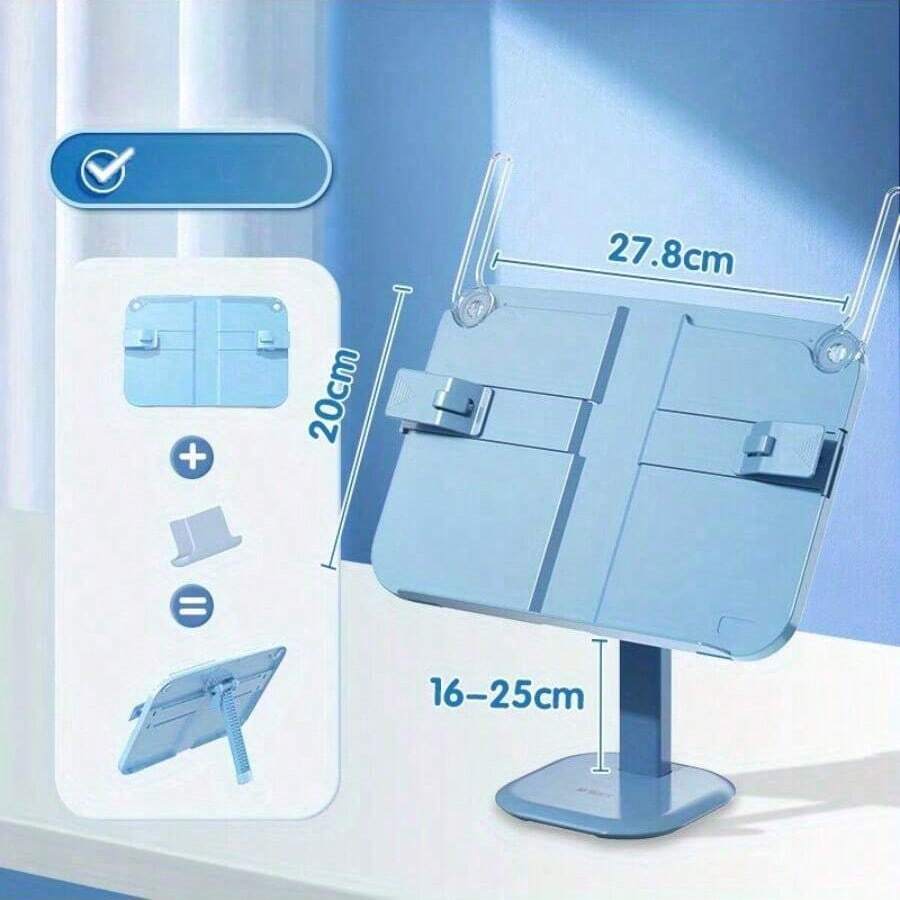 M&G Stationery Desktop Adjustable Reading Stand, Multi-Functional ...