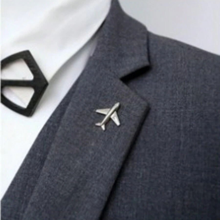 1pc Men's Suit Accessory Pin For Shirt Collar, Simple And Fashionable ...