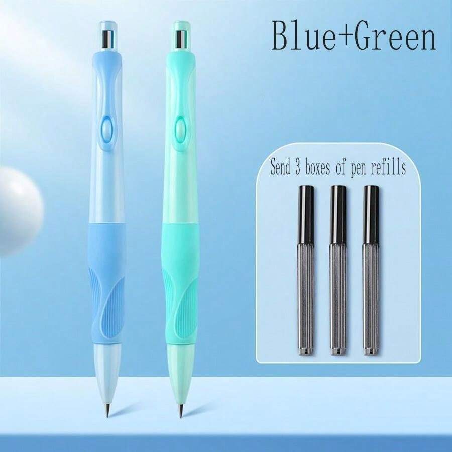 Comfortable Grip Automatic Pencil Set 2.0, Correcting Handwriting ...