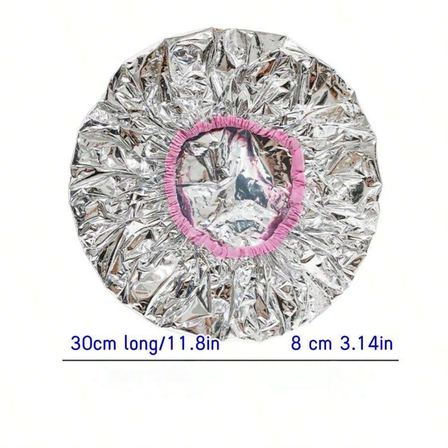 Thermal Aluminum Foil Cap, Beauty And Hair Treatment Cap, Tin Foil Hat ...