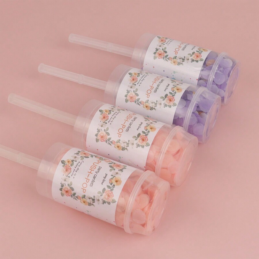 1pc Wedding Confetti Cannon Handheld Twist Trigger Confetti Poppers ...