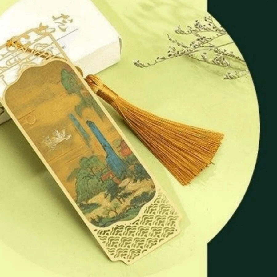 Chinese Painting Style Bookmark | SHEIN USA