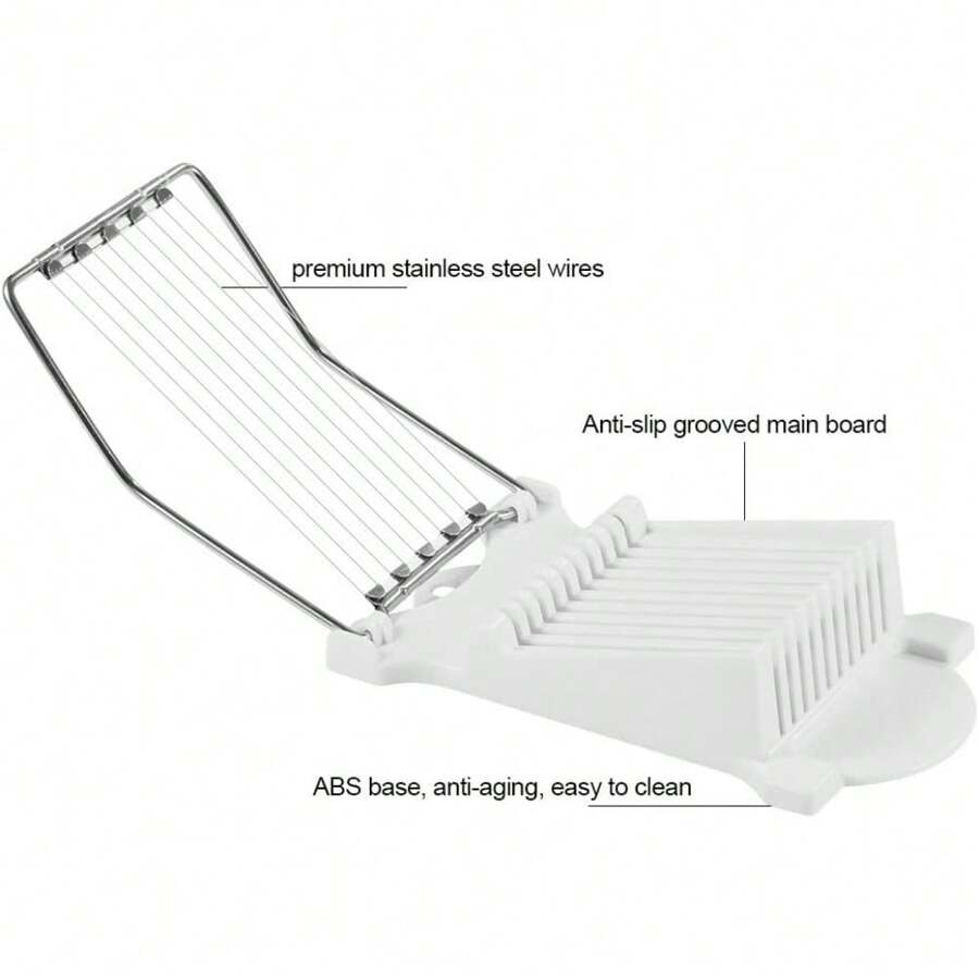 Stainless Steel Wires Slicer Kitchen Food Cutter For Luncheon Meat Ham ...