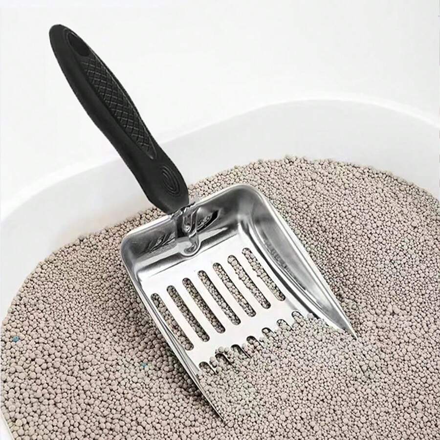 Stainless Steel Cat Litter Scoop, Pet Poop Scooper | SHEIN UK
