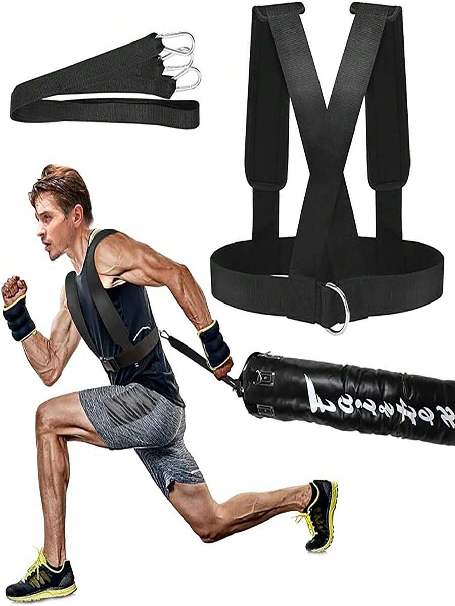 1PC Sled Harness Workout Resistance And Assistance Trainer Physical ...