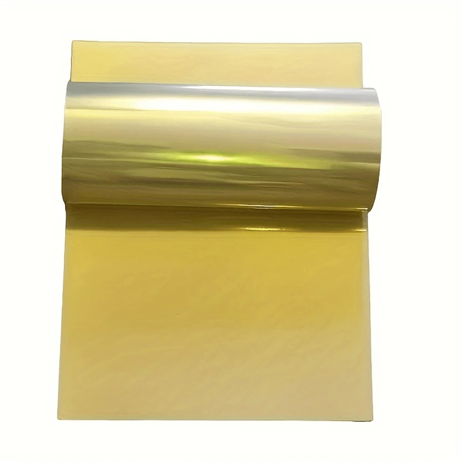 20 Sheets A4 Size Printable Glossy Gold Vinyl Waterproof Sticker Paper ...