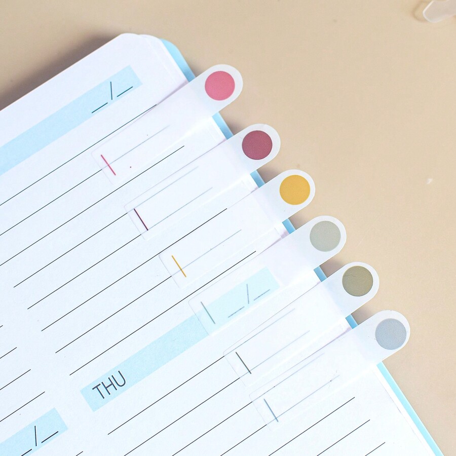 1 Pack Of 200 Pet Sticky Notes, Index Tabs For Memo, Office And School ...