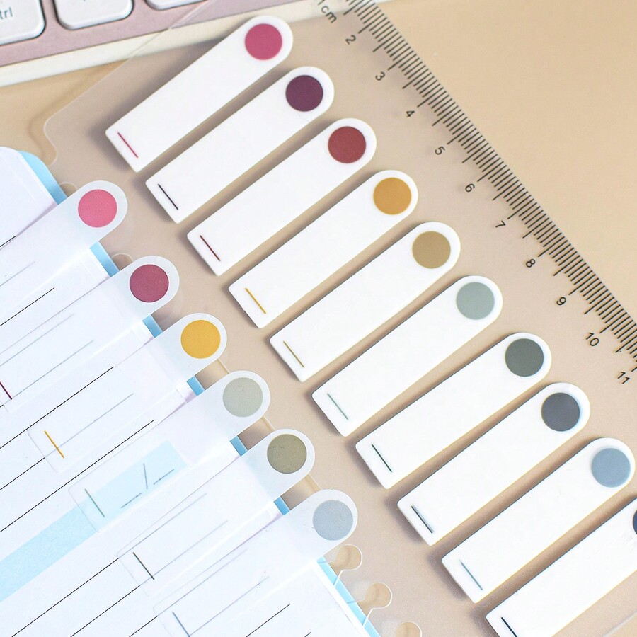 1 Pack Of 200 Pet Sticky Notes, Index Tabs For Memo, Office And School ...