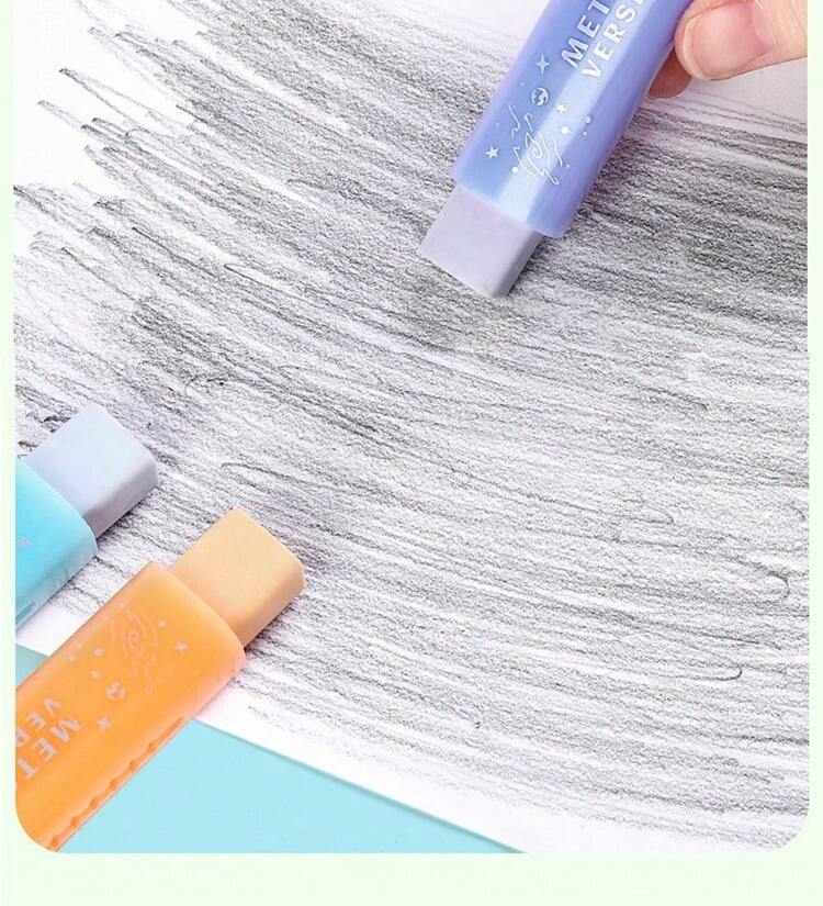 Push-Pull Rubber Eraser, Kids School Supplies, Student Dedicated ...