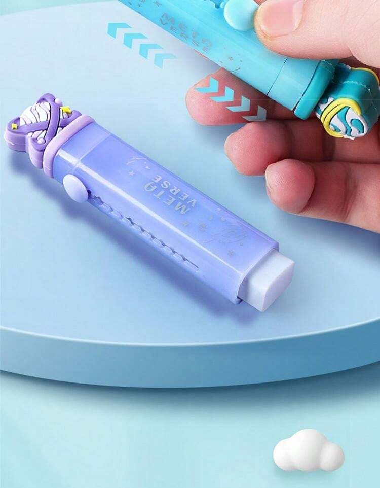 Push-Pull Rubber Eraser, Kids School Supplies, Student Dedicated ...