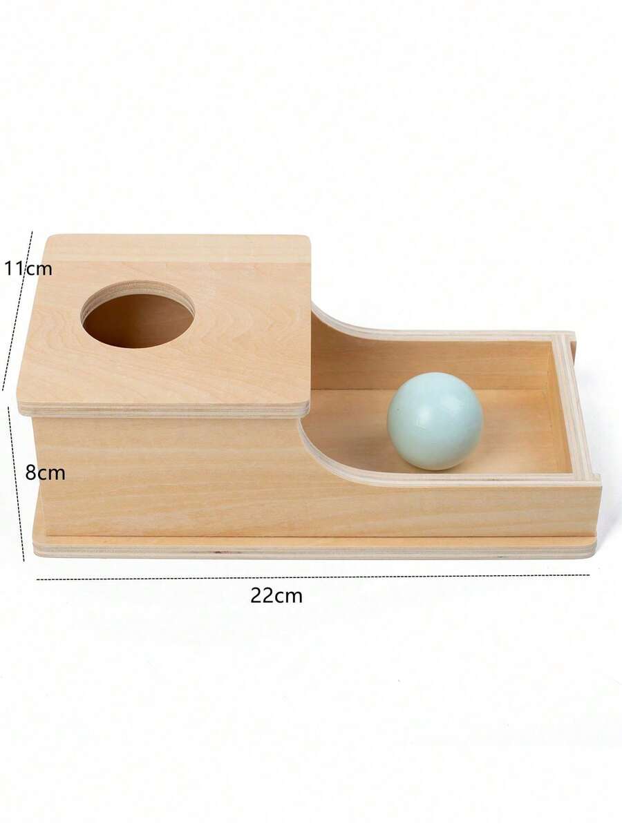 Kid Educational Toy Children Montessori Object Permanence Box Hammer ...