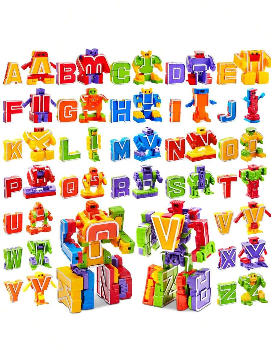 Syncfun Kids Alphabet Robots Toys For ABC Learning | SHEIN UK