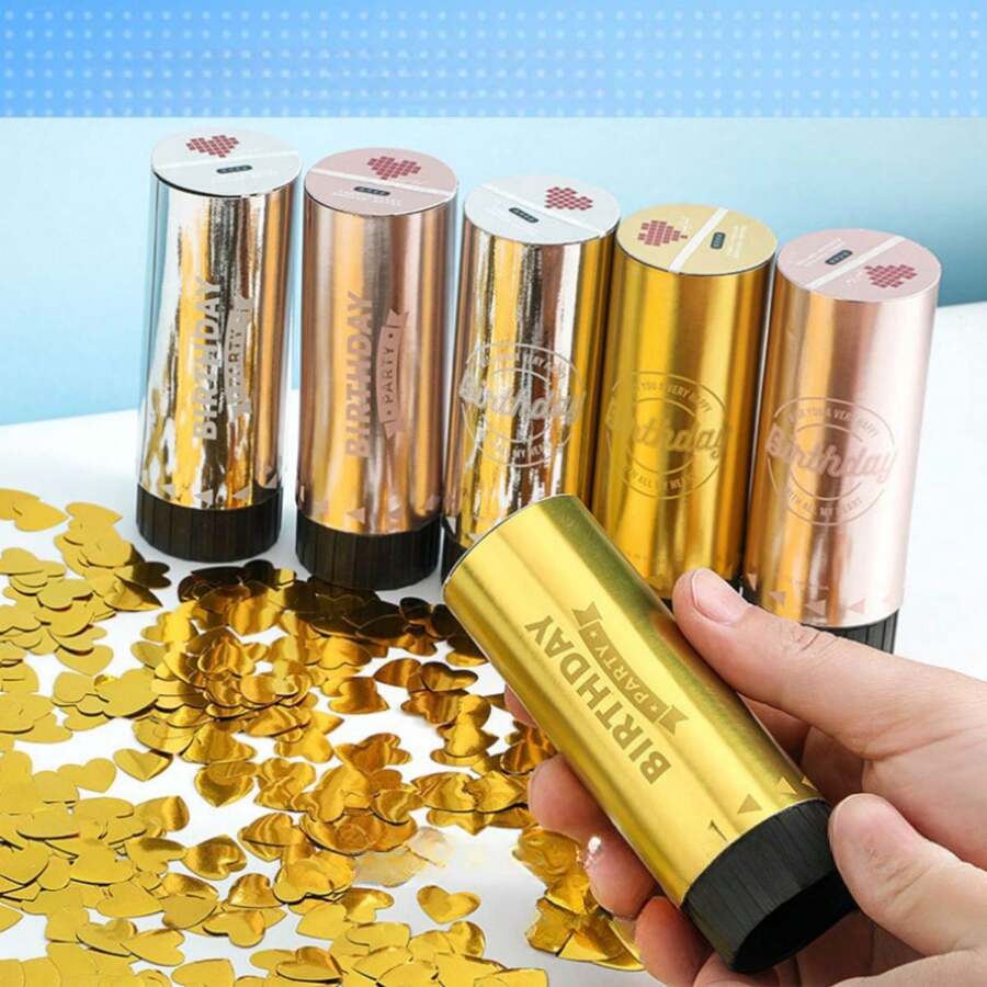 Mini Floral Tube Confetti Cannon For Wedding, Valentine's Day, Birthday ...