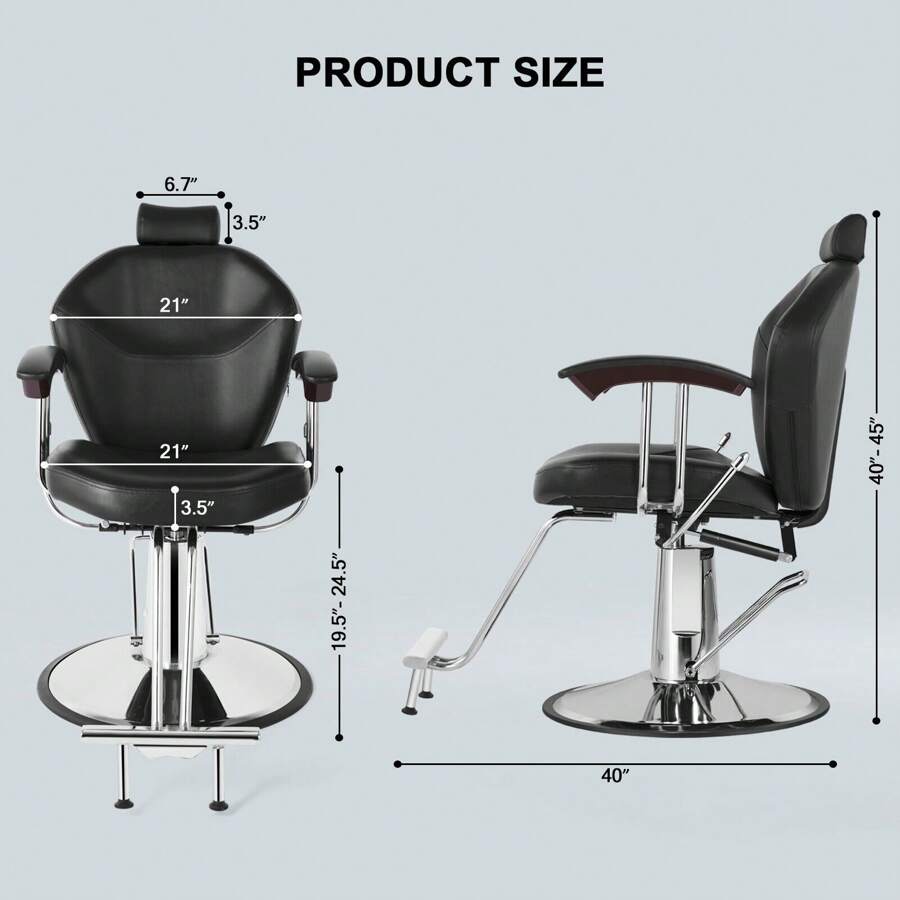 Artist Hand Stylist Chairs For Salon All Purpose Barber Chair Reclining ...