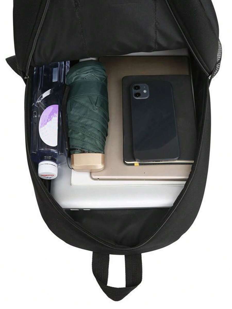 Leisure School Bag Male Canvas Simple Backpack Male Korean Version ...