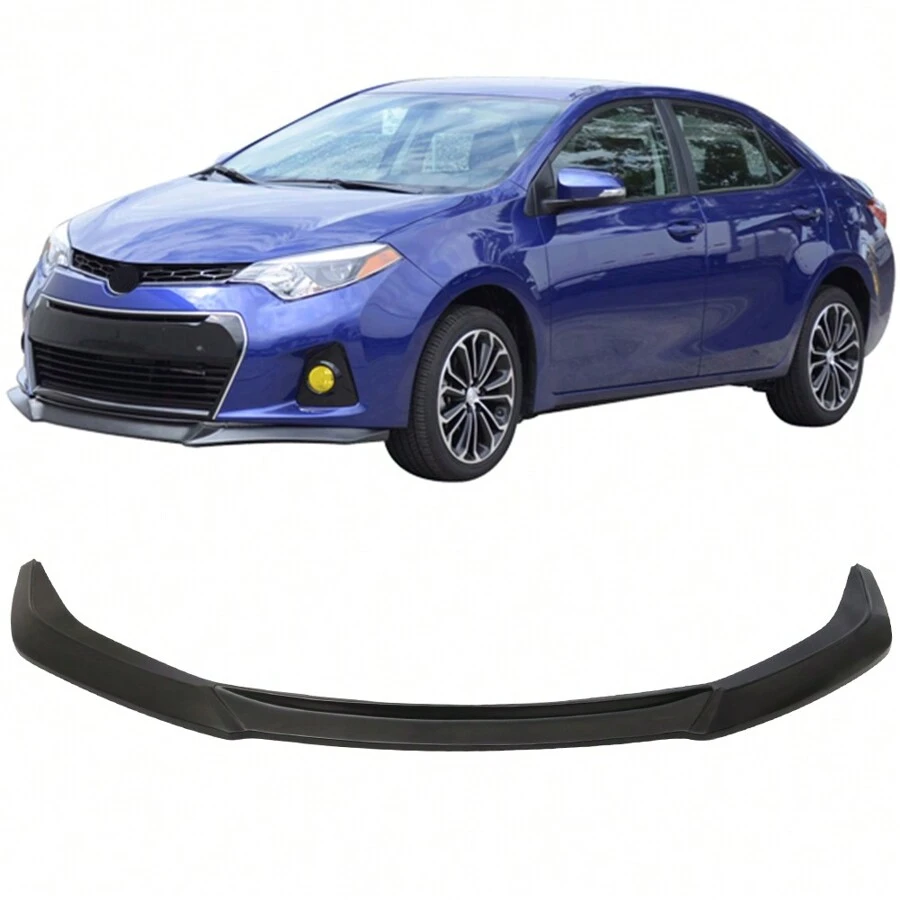 Front Lip Fits 2014-2016 Toyota Corolla S Model Only,GT Style Unpainted ...