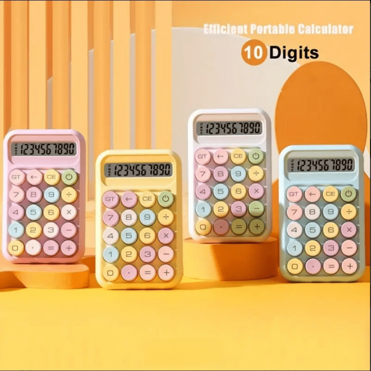 1pc,Calculator Big Buttons Clicking Sound,Calculator For School ...