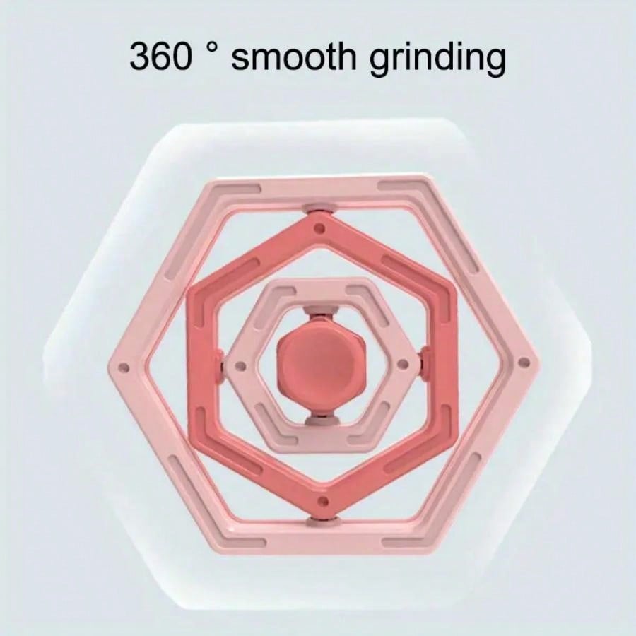 1pc 3d Universal Infinite Flip Finger Spinner Toy Hand Stress Relief ...