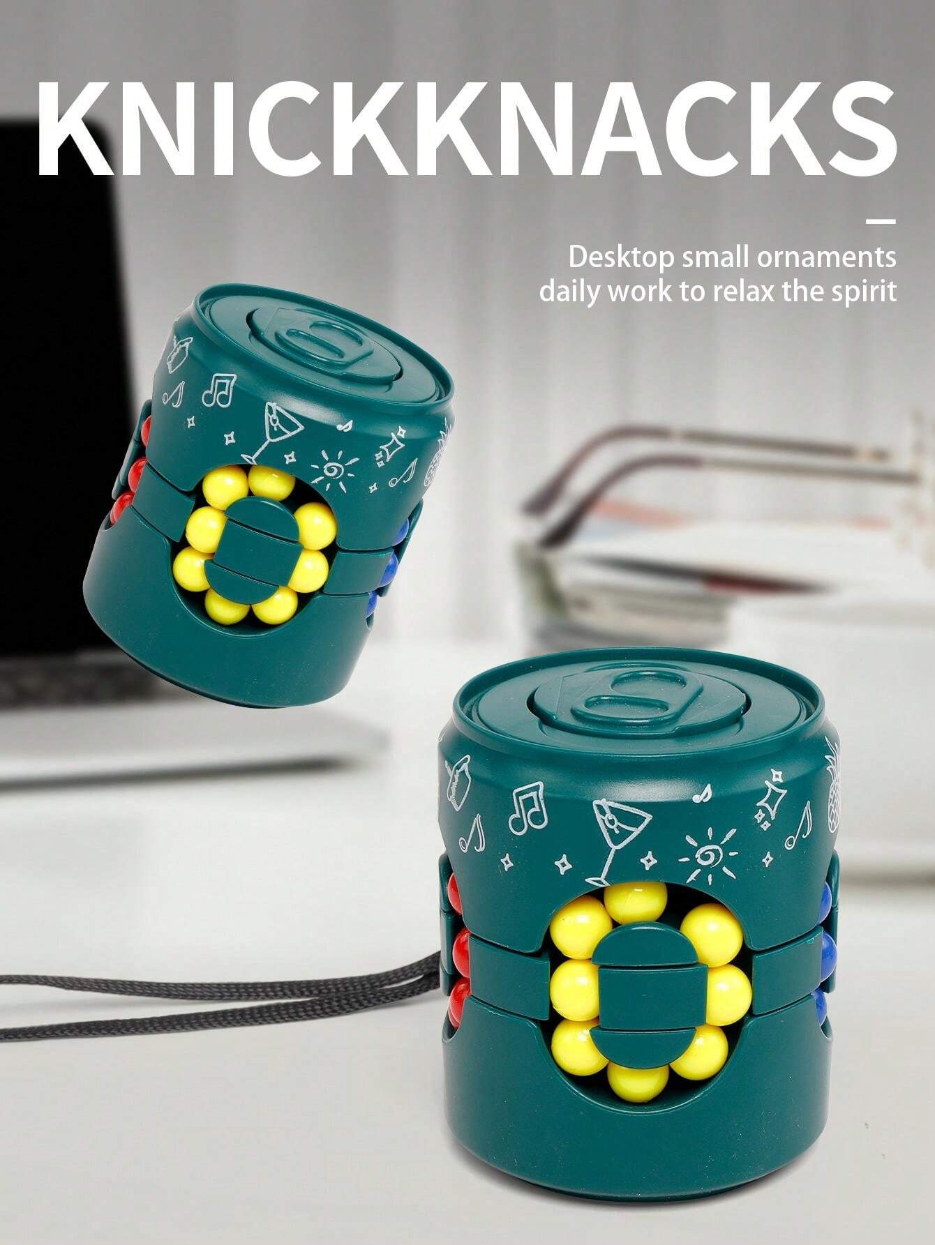 Mini Rolling Ball Can Maze Toy, Fidget Stress Relief Focus Game With ...